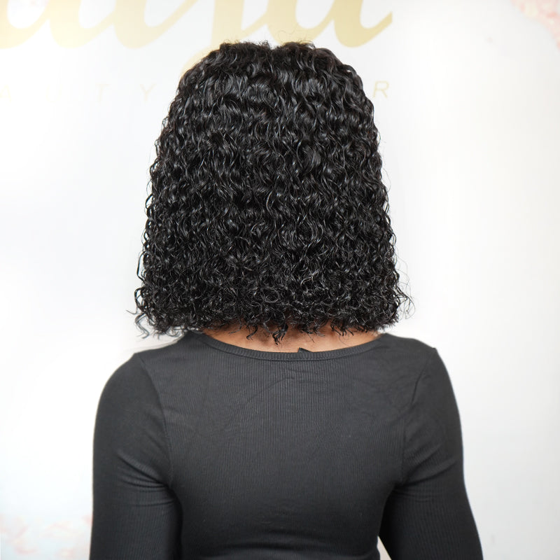 Jerry Curly 4X4 Closure Short Bob Wig – naijabeautyhair