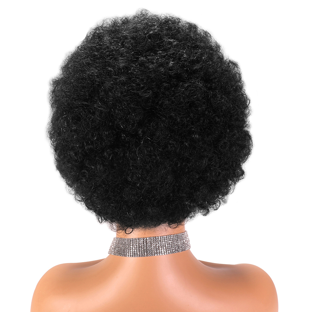Afro Kinky Curly Bob Machine Wig – naijabeautyhair