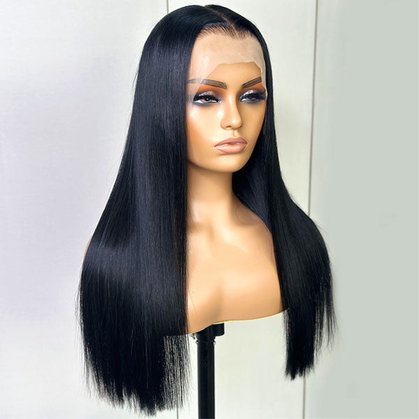 New Arrival - 300% Density Bone Straight lace Frontal Wig 350 Gram ...